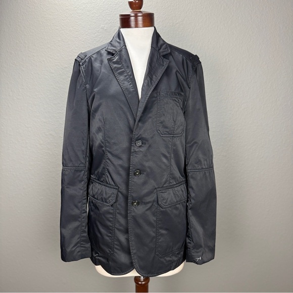 Theory | Suits & Blazers | Theory Dutch Mens Cotton Nylon Black Button ...